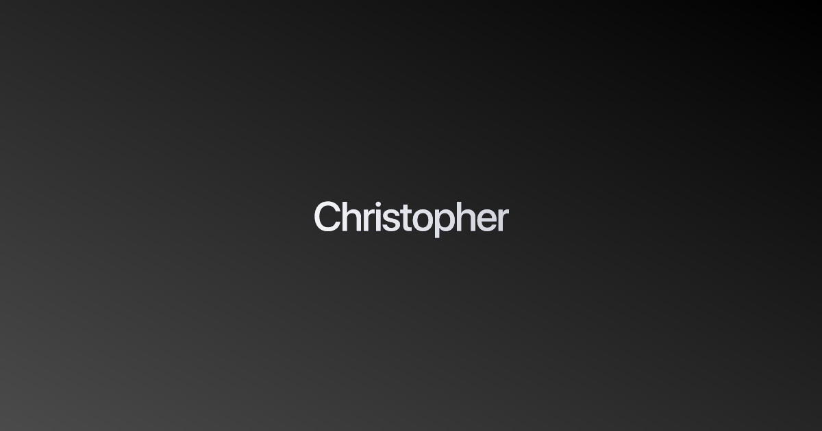 Christopher